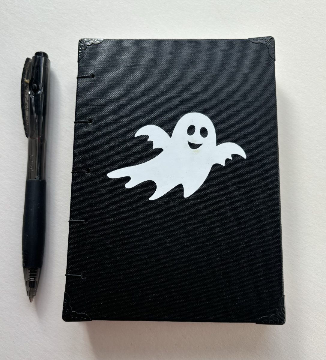 Handmade Halloween Ghost Notebook - Crafter's Market UK