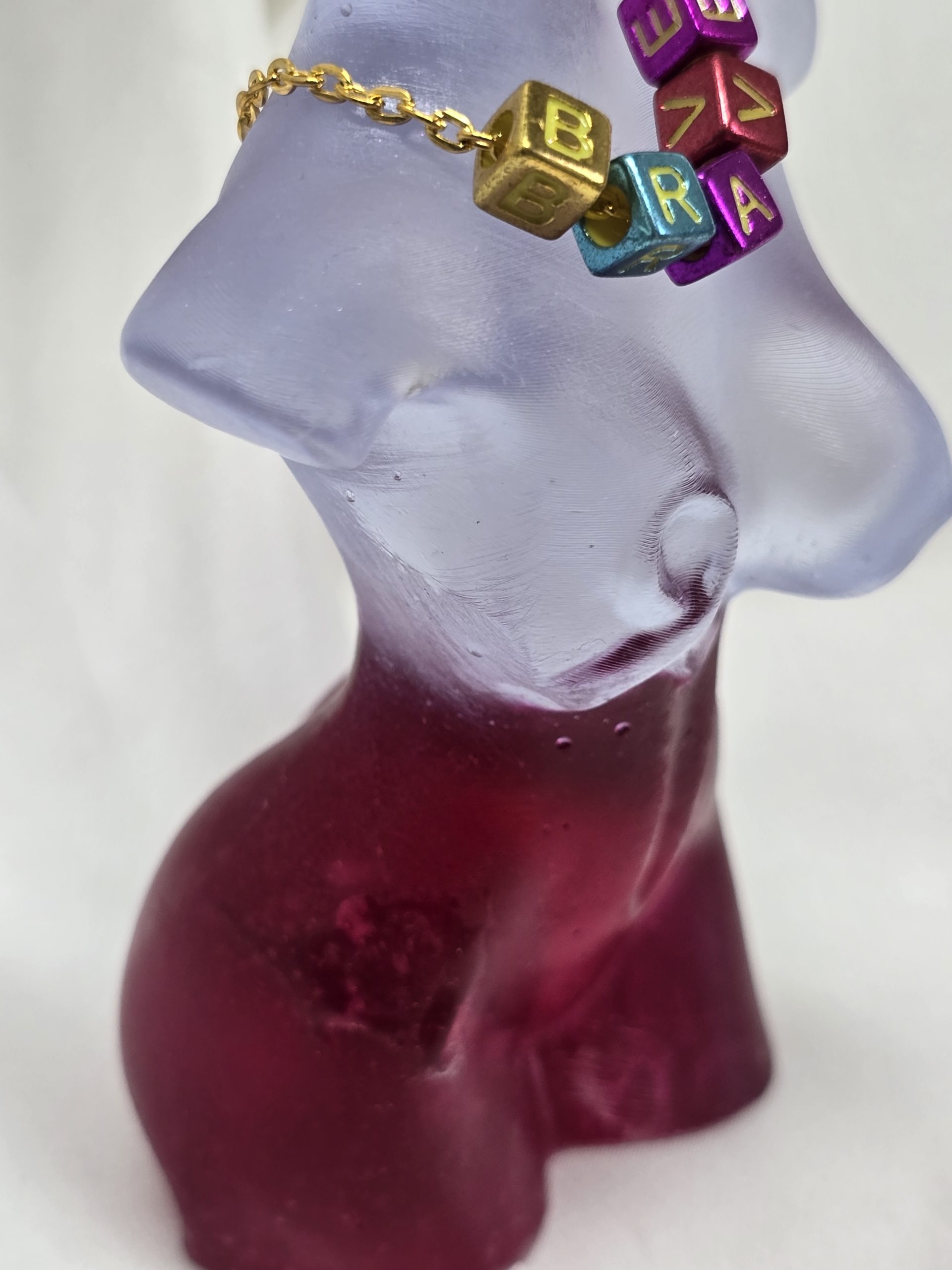 Breast Cancer Awareness Statue Torso Figure - Crafter's Market UK